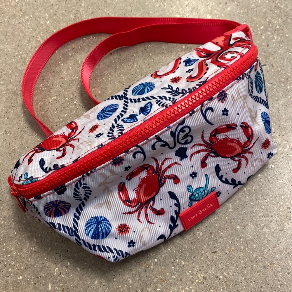 Vera Bradley Fanny Pack Beach Sea Shore Theme - Gem